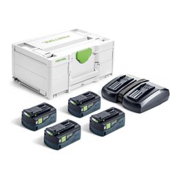 FESTOOL Energie-Set SYS 18V 4xHP5,0 TCL6DUO (578681)