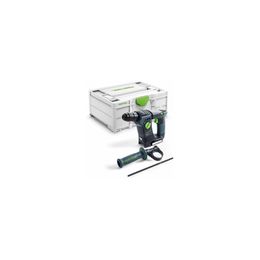 FESTOOL BHC 18-Basic Akku-Bohrhammer aus Kunststoff und Metall mit SDS-plus-Aufnahme und Schlagstopp f&uuml;r Bohren oder Mei&szlig;eln in Beton oder Stein, ohne Akku und Ladeger&auml;t - 577600)
