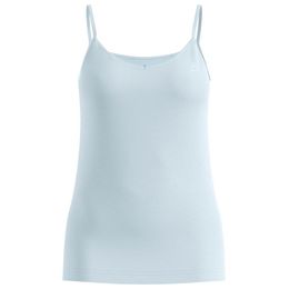 Odlo Merino 160 BL Top v-Neck Singlet Bekleidung Damen blau