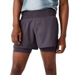 Brooks High Point 3" 2-in-1 Short 2.0 Bekleidung Herren lila