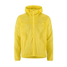 Craft Hypervent Light Wind Jacket Bekleidung Herren gelb