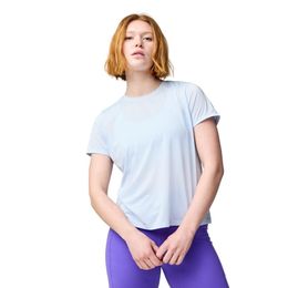 Brooks Dash Short Sleeve Bekleidung Damen blau