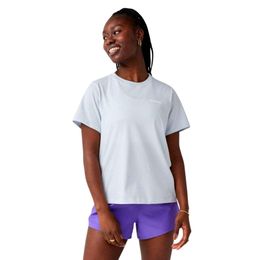 Brooks Graphic Short Sleeve Bekleidung Damen blau