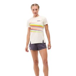 Hoka One One Hoka Race Day Short Sleeve Bekleidung Damen wei&szlig;