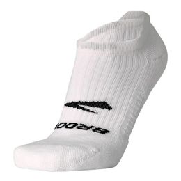 Brooks Ghost No Show Bekleidung Unisex wei&szlig;