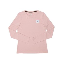 Saysky Clean Pace Long Sleeve Bekleidung Damen pink
