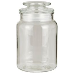 IB Laursen Glasbeh&auml;lter Krug mit Deckel H&ouml;he 17.5, &Oslash; 10.8 cm, 1000 ml skandinavische Deko Online Shop