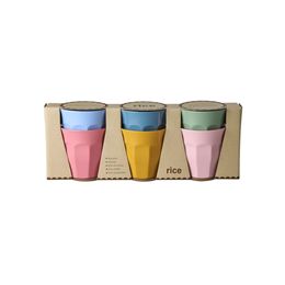 Rice Melamin Cups in Soft Pink Small 6er Small - 6er Pack, 160 ml skandinavische Deko Online Shop