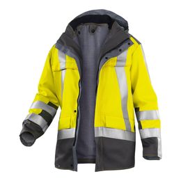 K&Uuml;BLER WORKWEAR K&uuml;bler PSA Safety X Jacke 1969 warngelb/anthrazit Gr&ouml;&szlig;e L ; K&uuml;bler Workwear (19698420-3497-L)