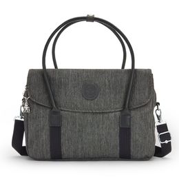 Kipling Schultertasche 'Peppery' Damen Gr&ouml;&szlig;e One Size graumeliert / schwarz