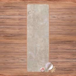 Bilderwelten Yogamatte Kork Motiv grau Training Steinoptik - Shabby Betonoptik - Beton rutschfest