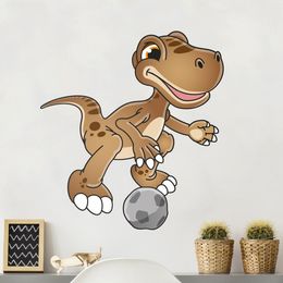 Bilderwelten Wandtattoo modern selbstklebend Wandaufkleber - Ty - Dinosaurier Kinderzimmer Baby M&auml;dchen Jungen