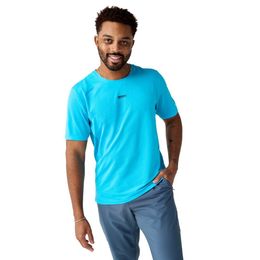 Brooks High Point Short Sleeve 2.0 Bekleidung Herren blau L