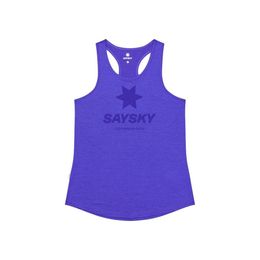 Saysky Logo Combat Pro Singlet Bekleidung Damen lila XS