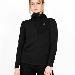 Saysky Combat Half Zip Fleece Hoodie Bekleidung Damen schwarz S