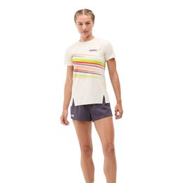 Hoka One One Hoka Race Day Short Sleeve Bekleidung Damen wei&szlig; XS