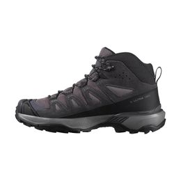 Salomon X Ultra 360 Leather Mid GTX Schuhe Damen grau 41.3