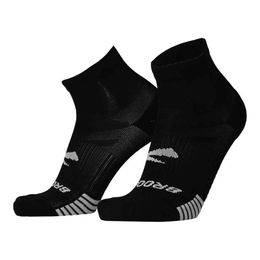 Brooks Ghost Lite Quarter 2-Pack Bekleidung Unisex schwarz S