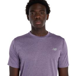 New Balance Athletics T-Shirt Bekleidung Herren lila S