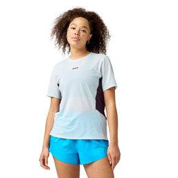 Brooks High Point Short Sleeve 2.0 Bekleidung Damen blau XS