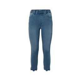 Tchibo - 7/8-Treggings mit Lochstickerei - Damen - Gr. 50 - dunkelblau