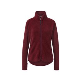 Tchibo - Strickfleece-Jacke - Damen - Gr. M - rot