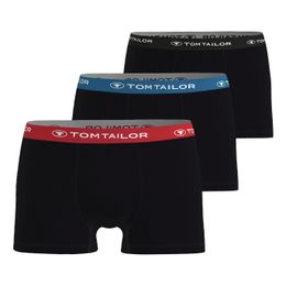 Tchibo - 3 TomTailor Slipboxer &raquo;Buffer&laquo; - Herren - Gr. S/4 - schwarz
