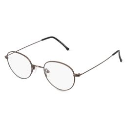 Fielmann BD 352 PANTO CL JONA Brille Unisex | Fassung: Vollrand, Panto, Gun Dunkel