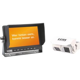 Luis Twin Professional R&uuml;ckfahrsystem inkl. 7" Monitor 9 - 32 V wei&szlig; - R&uuml;ckfahrkameras & R&uuml;ckfahrsysteme