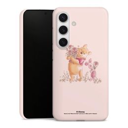 DeinDesign Galaxy S24 Handy Premium Case Smartphone Handyh&uuml;lle Schutzh&uuml;lle gl&auml;nzend Official Licensed Product Winnie The Pooh Piglet Disney Premium Case