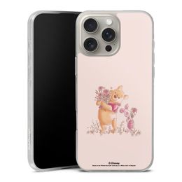 DeinDesign iPhone 16 Pro Max Handy Silikon H&uuml;lle Case transparent Handyh&uuml;lle Official Licensed Product Winnie The Pooh Piglet Disney Silikon Case