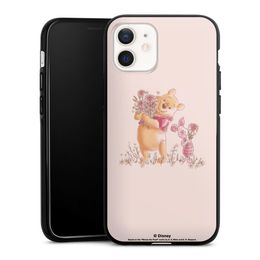 DeinDesign iPhone 12 Handy Silikon H&uuml;lle Case schwarz Handyh&uuml;lle Winnie The Pooh Piglet Disney Official Licensed Product
