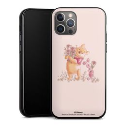 DeinDesign iPhone 12 Pro Handy Silikon H&uuml;lle Case schwarz Handyh&uuml;lle Winnie The Pooh Piglet Disney Official Licensed Product