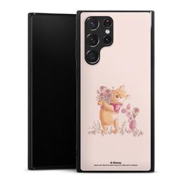 DeinDesign Galaxy S22 Ultra Handy Silikon H&uuml;lle Case schwarz Handyh&uuml;lle Official Licensed Product Winnie The Pooh Piglet Disney