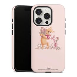 DeinDesign iPhone 15 Pro Handy Panzer Handyh&uuml;lle robuste Outdoor H&uuml;lle Schutzh&uuml;lle matt Official Licensed Product Winnie The Pooh Piglet Disney Tough Case