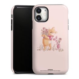 DeinDesign iPhone 11 Handy Panzer Handyh&uuml;lle robuste Outdoor H&uuml;lle Schutzh&uuml;lle gl&auml;nzend Winnie The Pooh Piglet Official Licensed Product Disney Tough Case