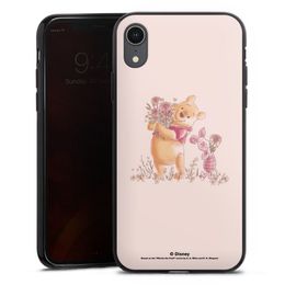 DeinDesign iPhone Xr Handy Silikon H&uuml;lle Case schwarz Handyh&uuml;lle Official Licensed Product Winnie The Pooh Piglet Disney