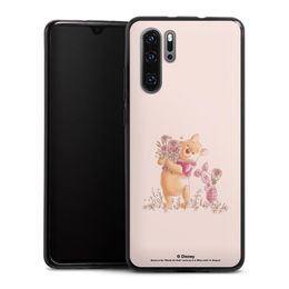 DeinDesign Huawei P30 Pro Handy Silikon H&uuml;lle Case schwarz Handyh&uuml;lle Official Licensed Product Winnie The Pooh Piglet Disney