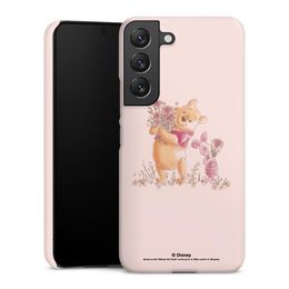 DeinDesign Galaxy S22 Handy Premium Case Smartphone Handyh&uuml;lle Schutzh&uuml;lle gl&auml;nzend Official Licensed Product Winnie The Pooh Piglet Disney Premium Case