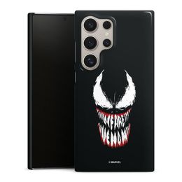 DeinDesign Galaxy S24 Ultra Handy Premium Case Smartphone Handyh&uuml;lle Schutzh&uuml;lle gl&auml;nzend Venom Marvel Official Licensed Product Premium Case