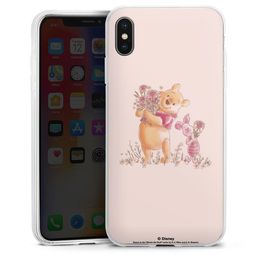 DeinDesign iPhone Xs Max Handy Silikon H&uuml;lle Case transparent Handyh&uuml;lle Official Licensed Product Winnie The Pooh Piglet Disney Silikon Case