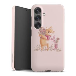 DeinDesign Galaxy S25 Handy Premium Case Smartphone Handyh&uuml;lle Schutzh&uuml;lle gl&auml;nzend Official Licensed Product Winnie The Pooh Piglet Disney Premium Case