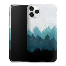 DeinDesign iPhone 11 Pro Max Handy Premium Case Smartphone Handyh&uuml;lle Schutzh&uuml;lle gl&auml;nzend Abstract Forrest Tree Premium Case