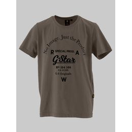 G-Star Raw G-Star Shirt in Braun - 40% | Gr&ouml;&szlig;e 164 | Kinder-oberteile