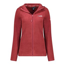 Canadian Peak Fleecejacke "Tugoodeak" in Rot - 59% | Gr&ouml;&szlig;e S | Damenjacken