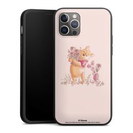 DeinDesign iPhone 12 Pro Handy Premium Silikon H&uuml;lle Handyh&uuml;lle schwarz Case Official Licensed Product Winnie The Pooh Piglet Disney Silikon Premium Case