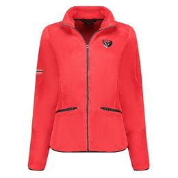 Geographical Norway Fleecejacke "Tisaline" in Rot - 63% | Gr&ouml;&szlig;e L | Damenjacken