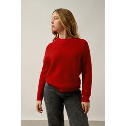 AUTHENTIC CASHMERE Kaschmir-Pullover "Oceane" in Rot - 58% | Gr&ouml;&szlig;e M | Damen-pullover-cardigans