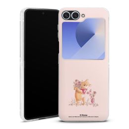 DeinDesign Galaxy Z Flip 6 Handy Hard Case Schutzh&uuml;lle transparent Smartphone Handy H&uuml;lle Winnie The Pooh Piglet Official Licensed Product Disney Hard Case