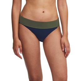 Chantelle Bikini-Hose in Khaki/ Dunkelblau - 55% | Gr&ouml;&szlig;e 44 | Damen-bademode